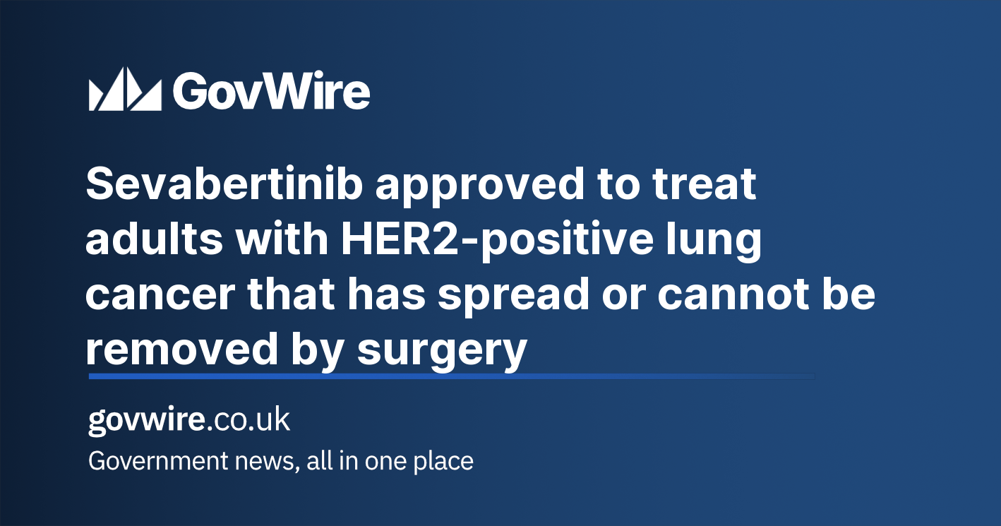 Sevabertinib approved to treat adults with HER2-positive lung cancer ...