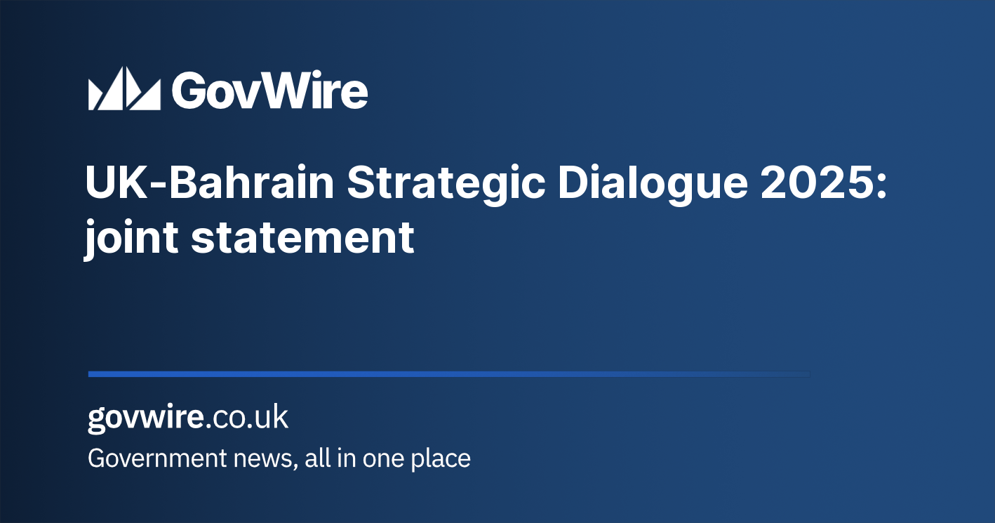 Joint Statement on Libya | GovWire Government News